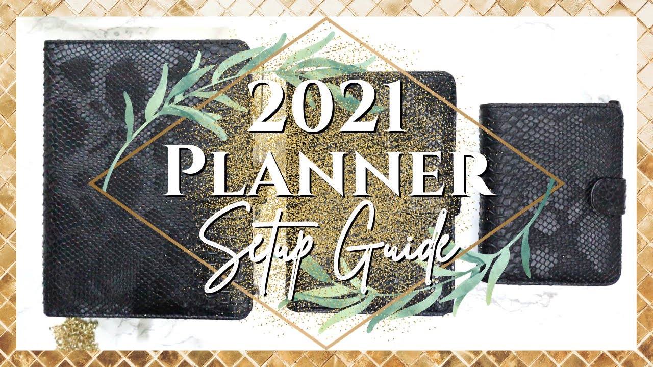 The Ultimate 2021 Planner Setup Guide | What's In My Planner Flip ...