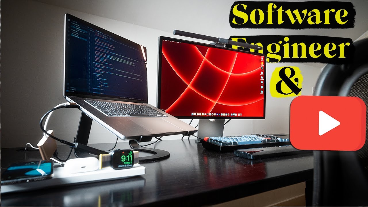 How I Built my DREAM Software Engineer & Content Creator DESK SETUP ...