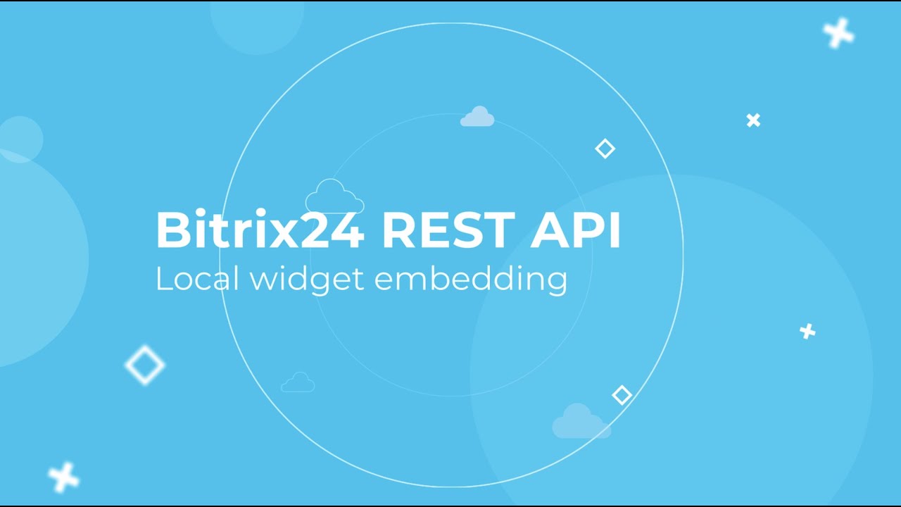 Bitrix24 REST API Training Course_Local widget embedding - YouTube