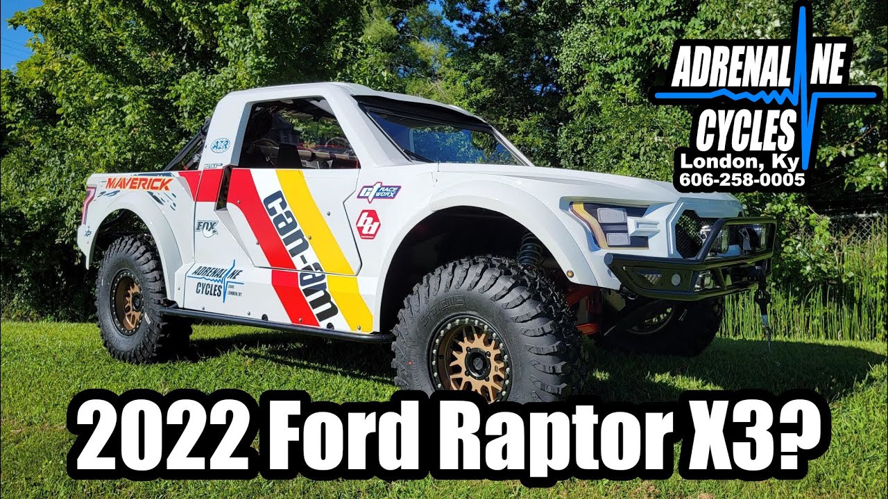 2022 Can Am X3 XRS RR S-S Raptor truck walk around Build Video 1 - YouTube