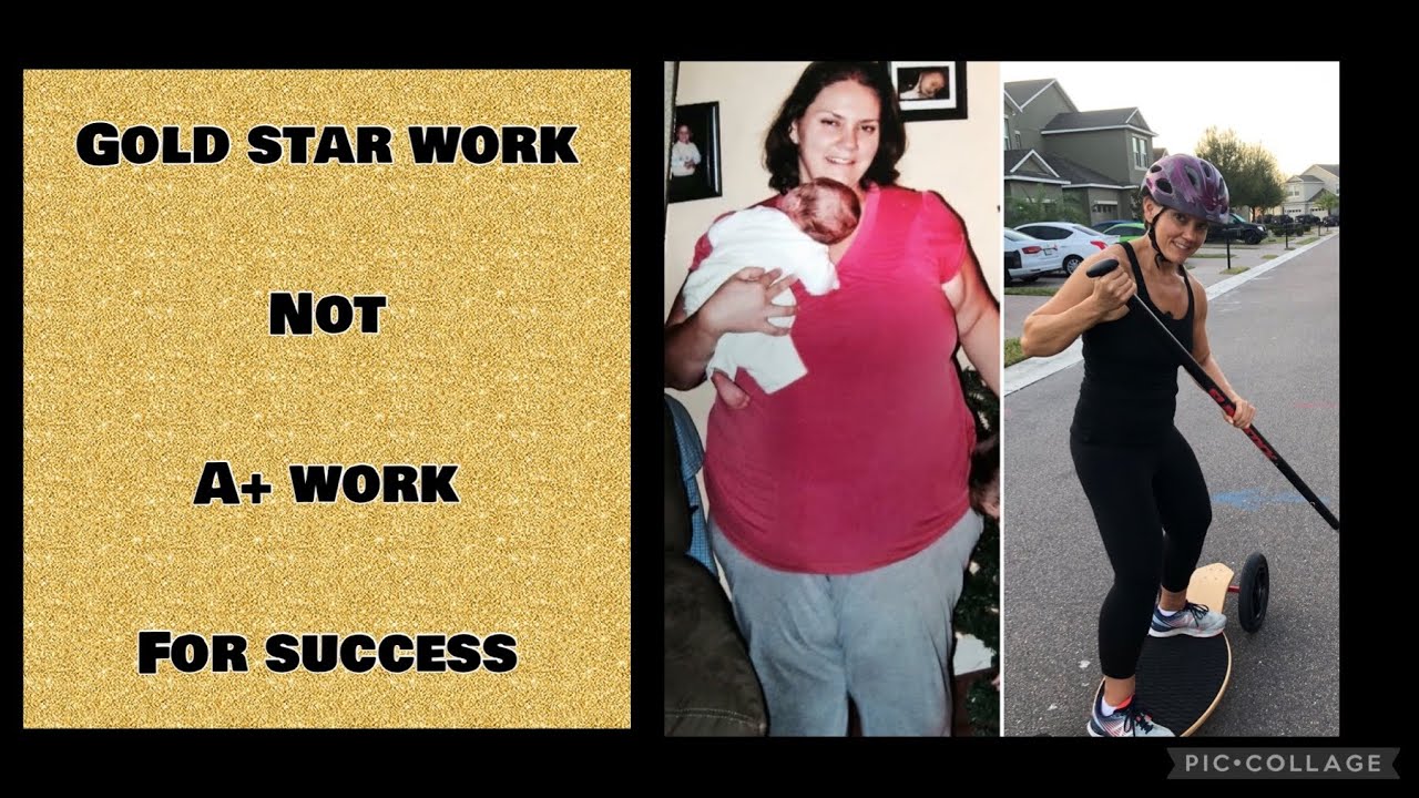 Gold star work NOT A+ work for success - YouTube