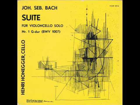 Henri Honegger Suite für violoncello solo - gigue - YouTube
