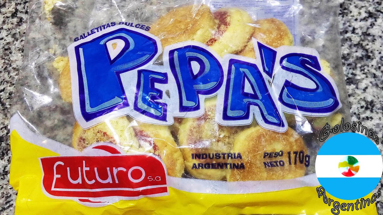 Futuro Pepa's Membrillo Galletitas Dulces Pepas - YouTube