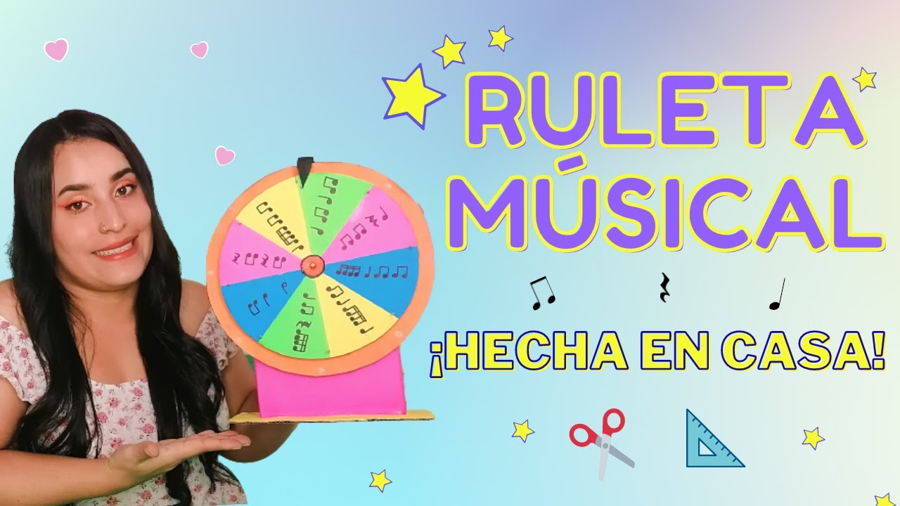 RULETA MUSICAL - ¡HECHA EN CASA! - HAZLA TU MISMO - YouTube