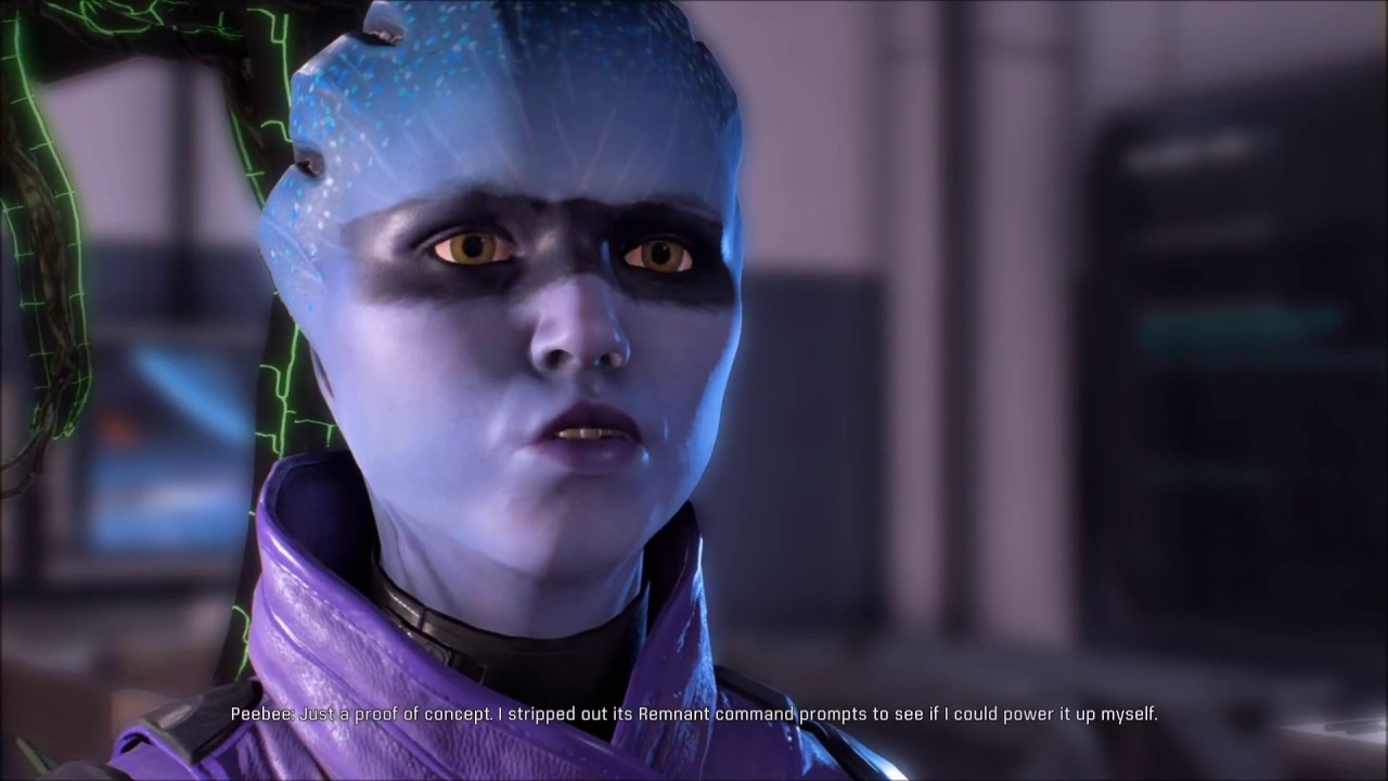 Mass Effect Andromeda Use Zap Remnant Bot From Peebee Secret Project ...
