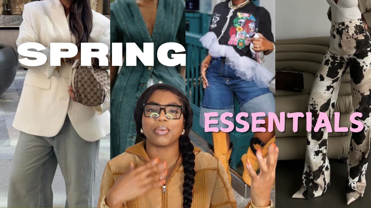 SPRING FASHION ESSENTIALS | WATCH THIS BEFORE YOU SHOP - YouTube