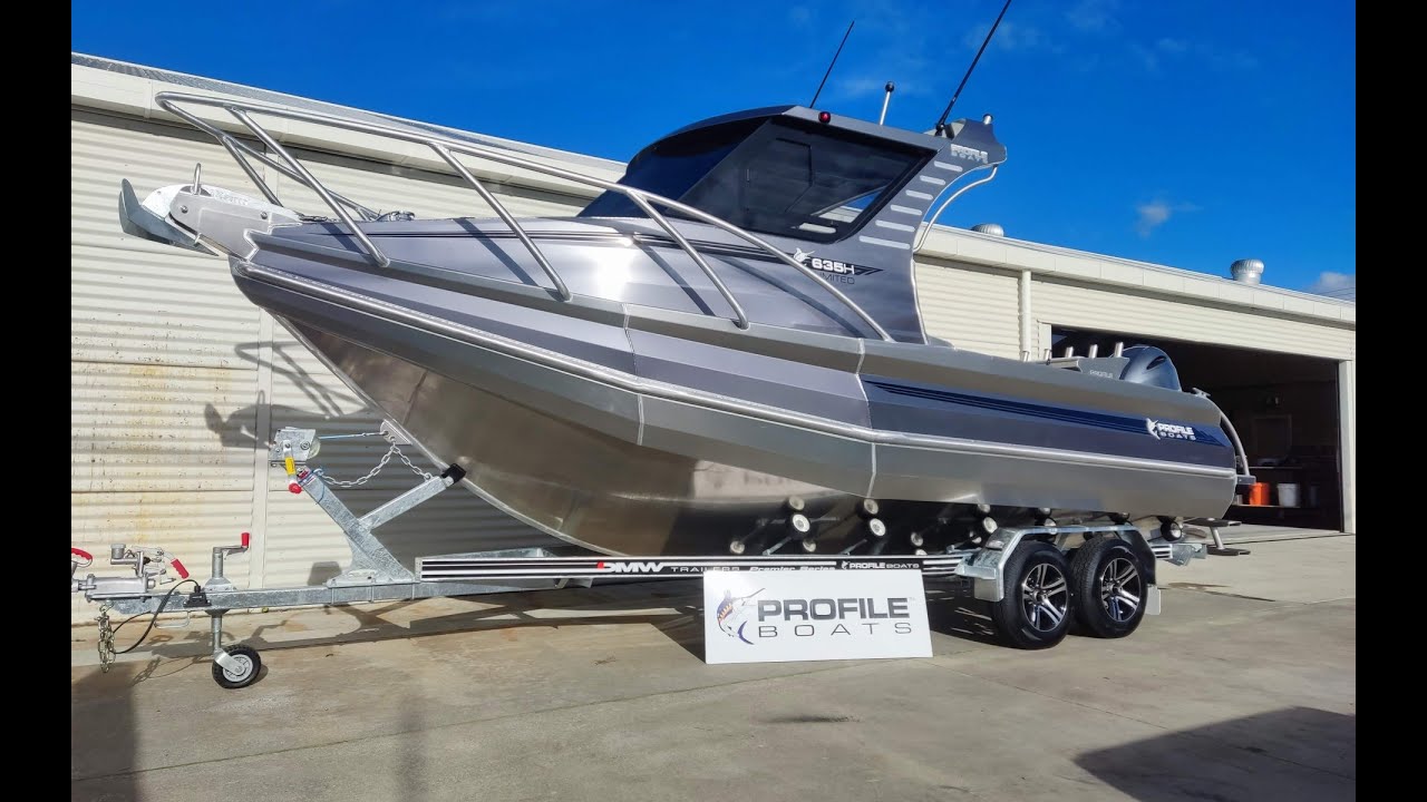 Profile Boats 635H Limited Yamaha F175 - YouTube