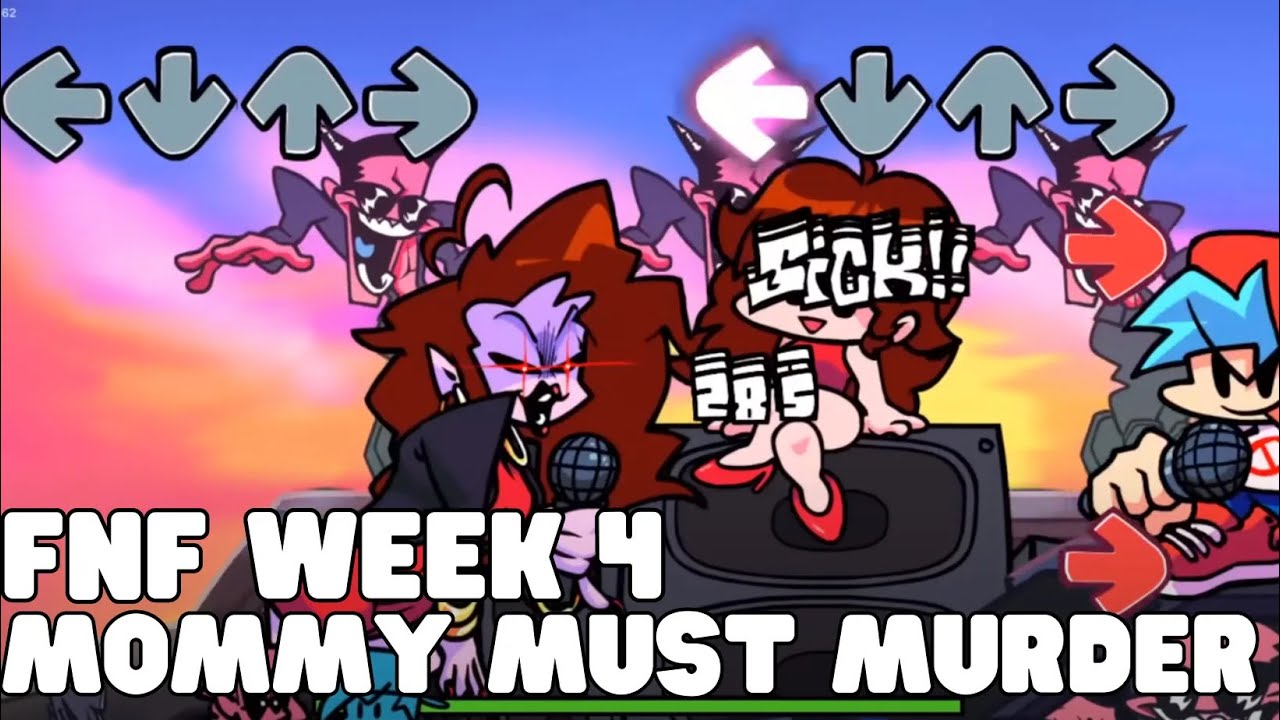 Epic Challenge: Playing Week 4 of FNF with JUST ONE HAND! 😱🎵 - YouTube