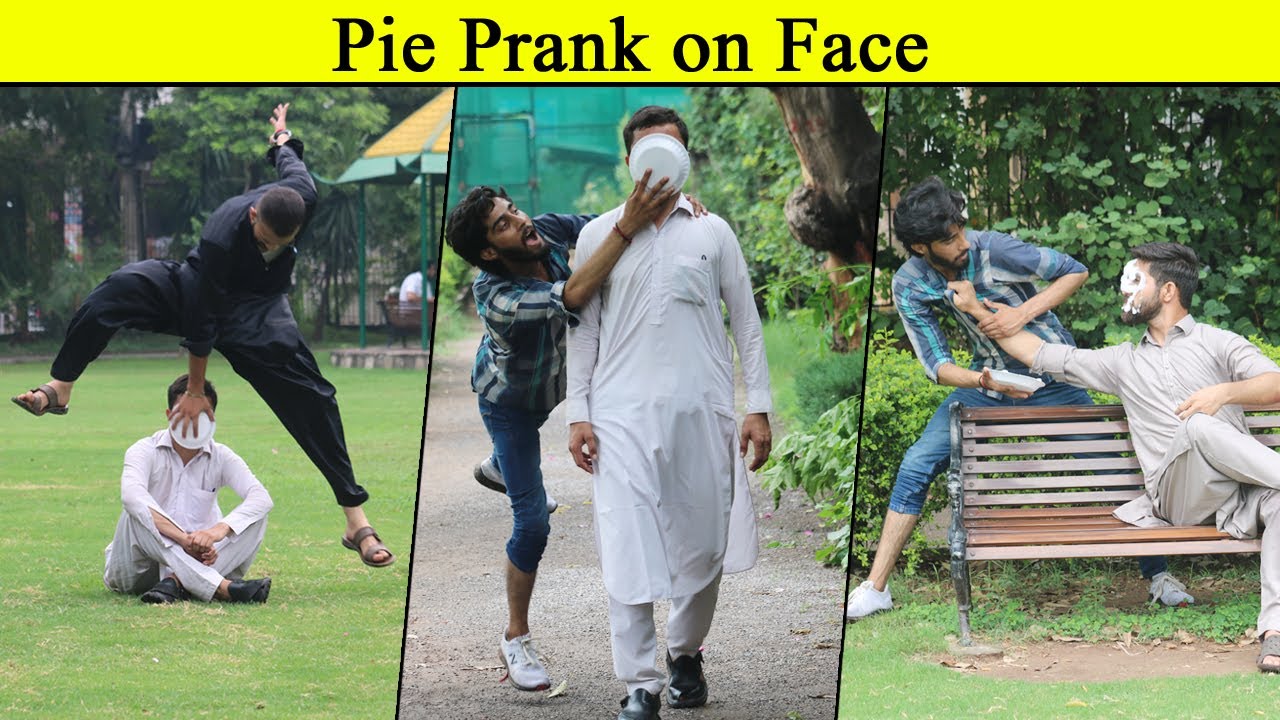 Pie Prank on Escalator | Cake Prank Gone Amazing | Pranks in Pakistan ...
