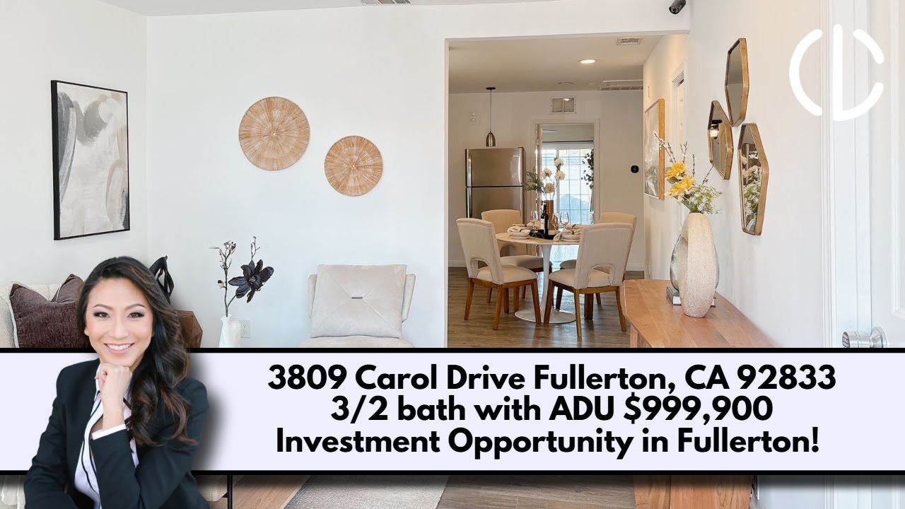 3809 Carol Dr Fullerton CA 92833 Fullerton Single Level Homes with ADU ...