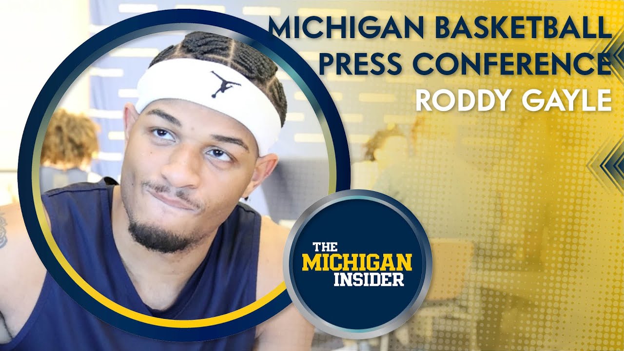 Michigan G Roddy Gayle - Transition from OSU to Michigan - YouTube