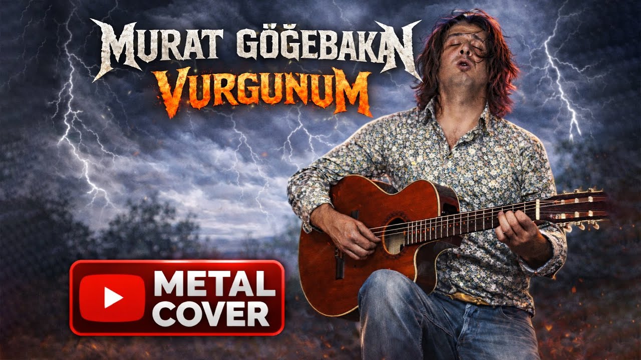 Murat Göğebakan - Vurgunum ( Metal Cover | DarkMusic) - YouTube