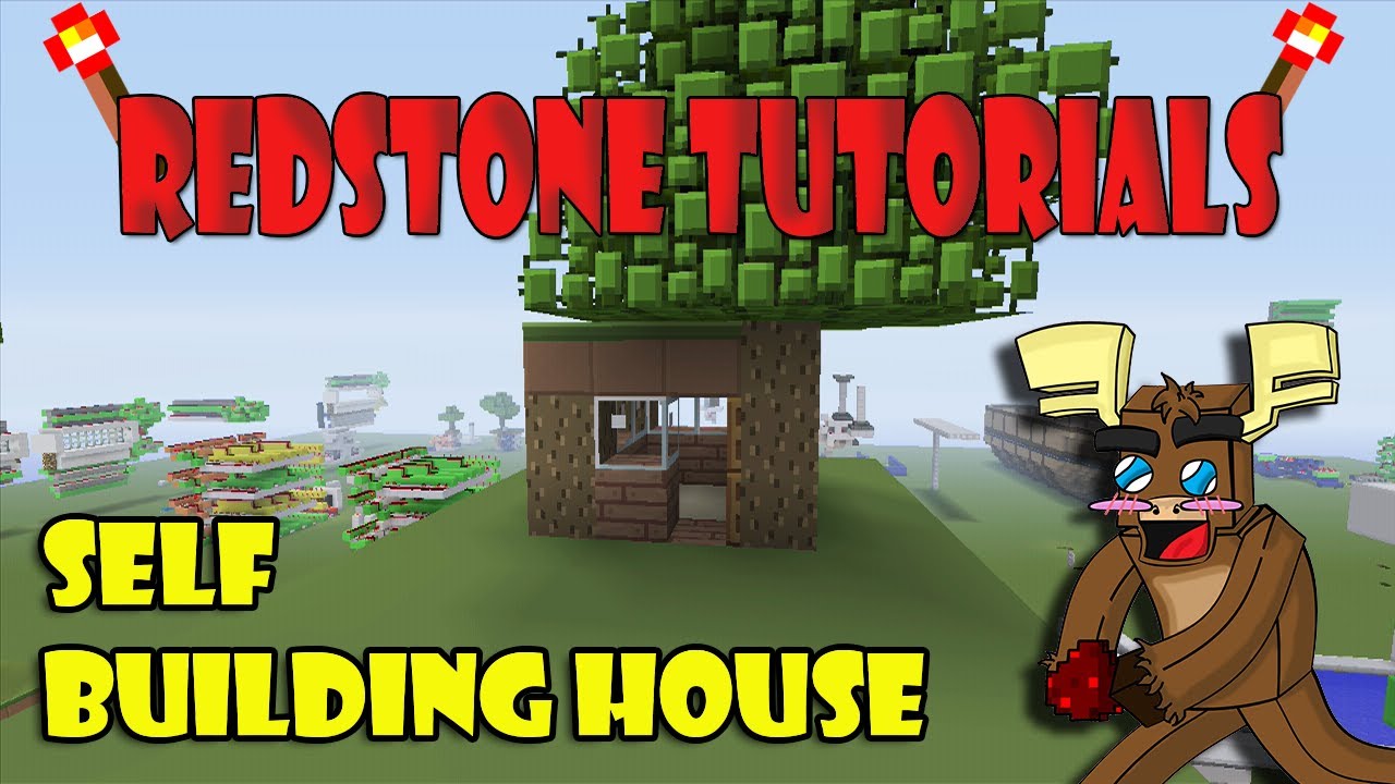 Self Building House "Tutorial" (Minecraft Xbox/Ps3) - YouTube