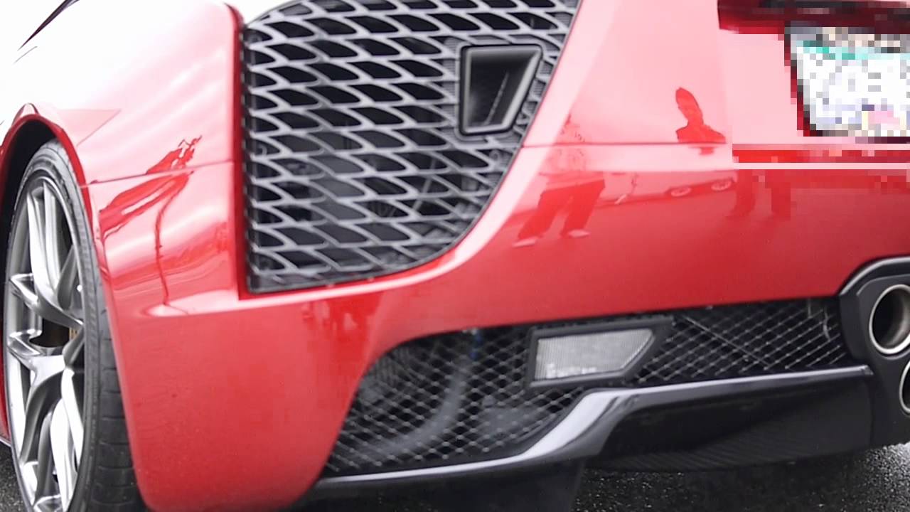 2012 Lexus LFA Engine Exhaust Sound Symphony - YouTube
