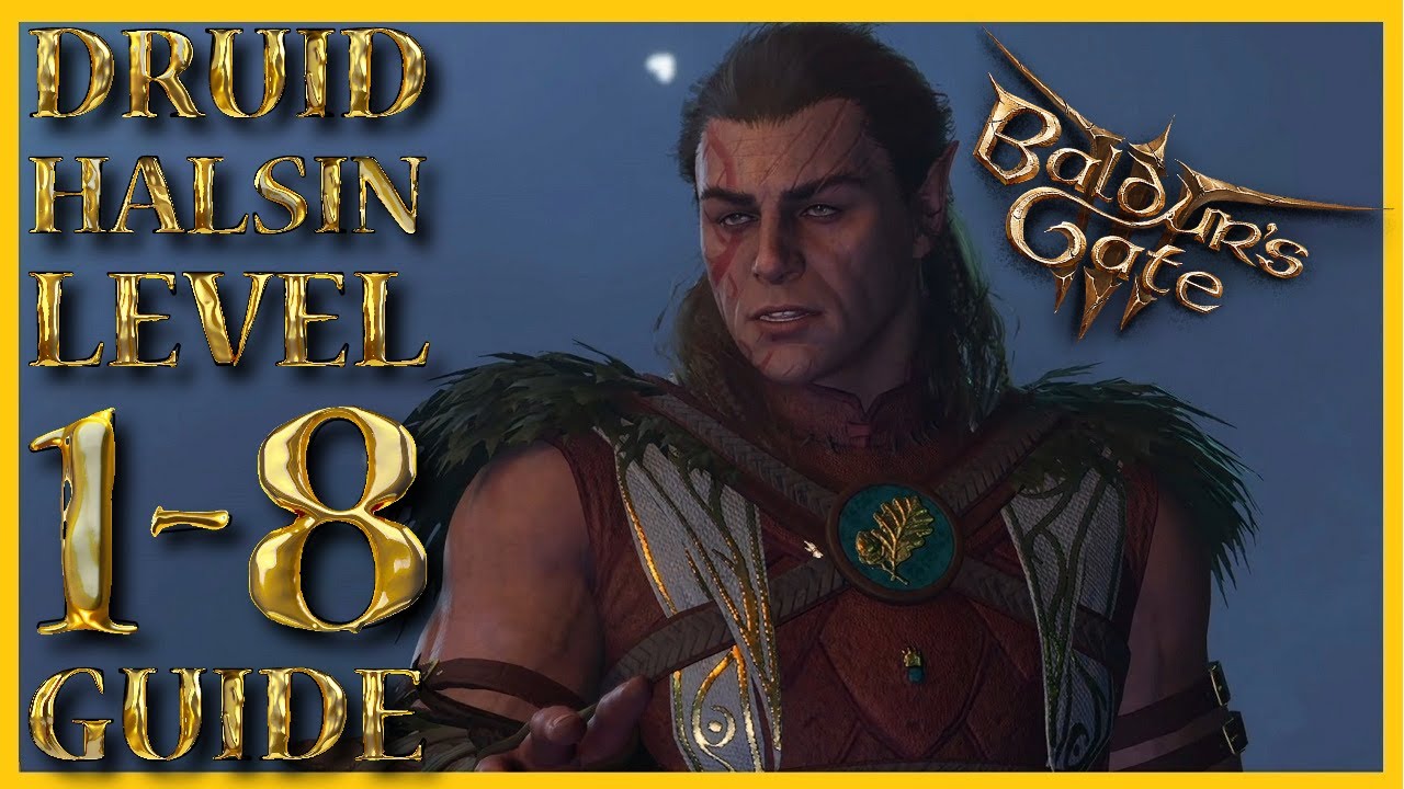 Baldur's Gate 3 - Druid Halsin - Level up from 1 to 8 - Guide ...