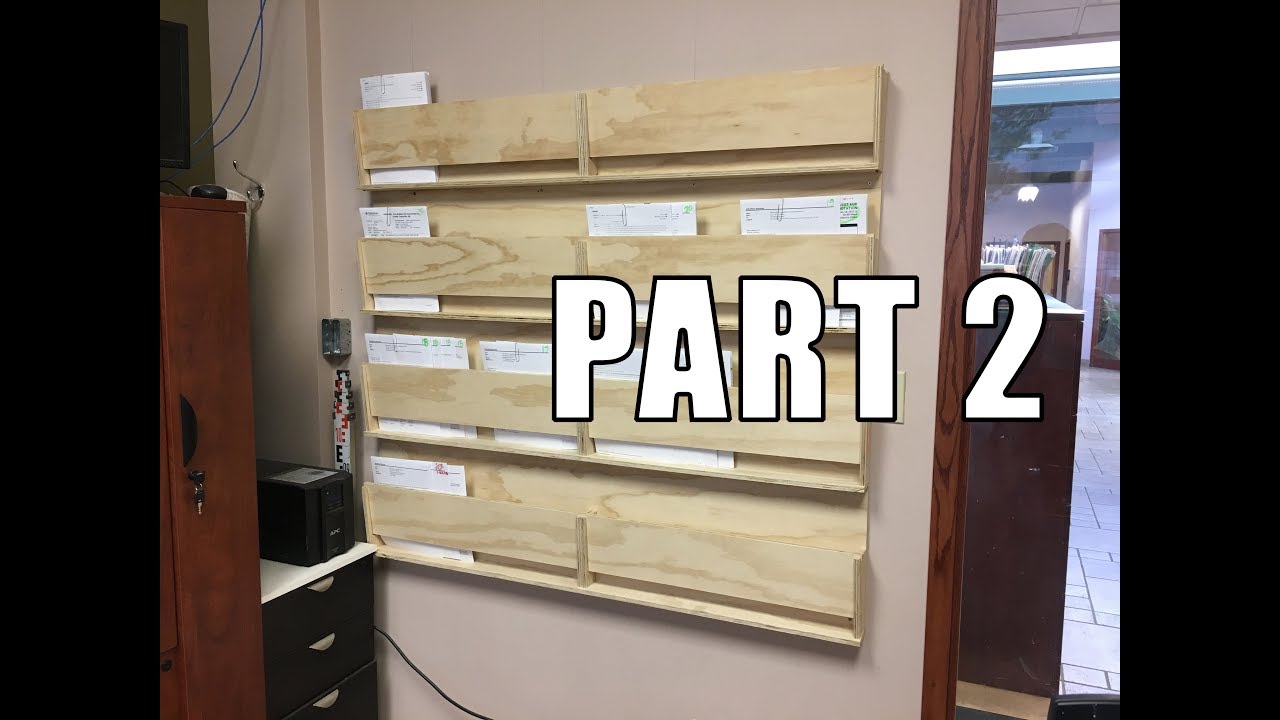 Building a Magazine Rack - Part 2 - YouTube