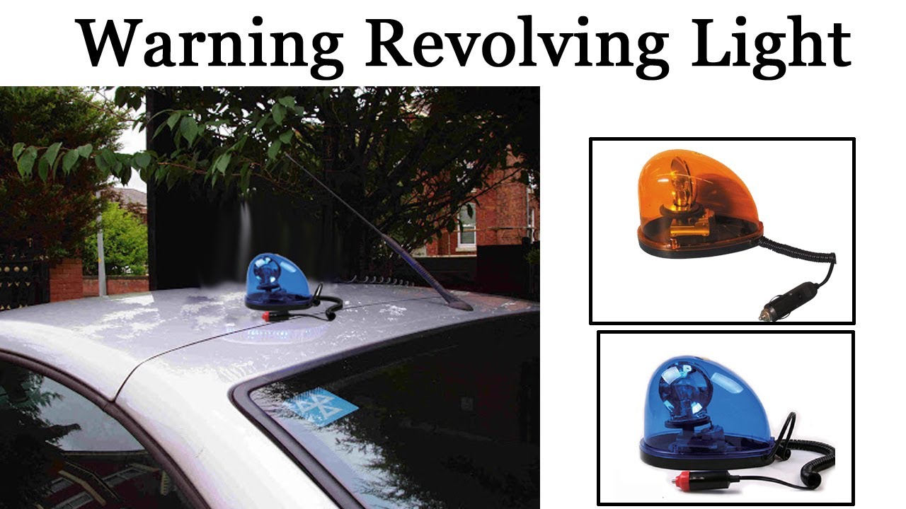 Kojak Warning Light | Revolving Emergency Light #Flasher #kojak # ...