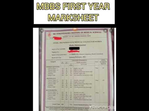 mbbs first year marksheet #mbbs #mbbsstudent #mbbsmotivation #neet2022 - YouTube