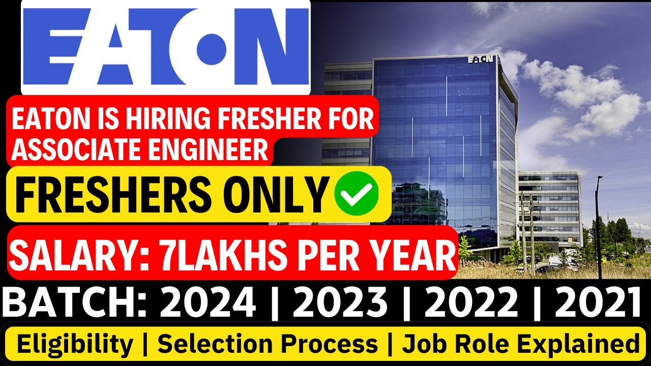 EATON Recruitment 2024 | EATON OFF Campus Drive For 2024 , 2023 Batch ...