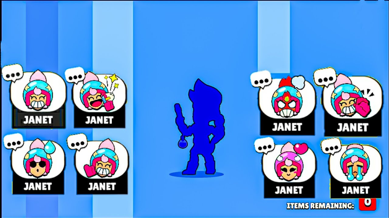 Janet all pins + legendary brawler 🎉 - YouTube