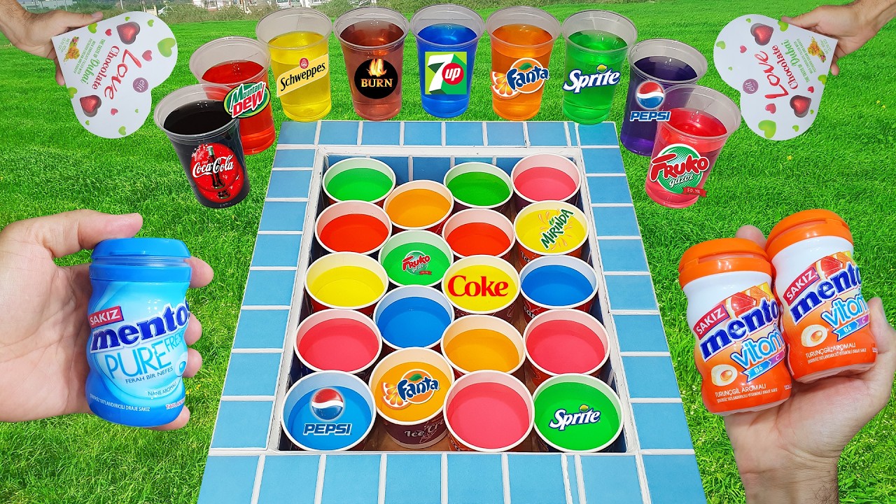 Chocolate VS Coca Cola OF Fanta, Popular Sodas, Fruko, Sprite, Pepsi ...
