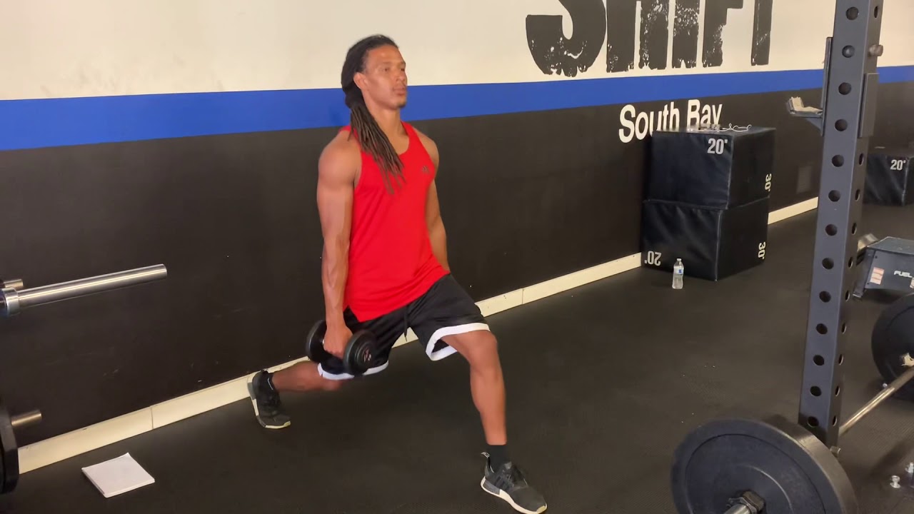 Db Split Squats - YouTube