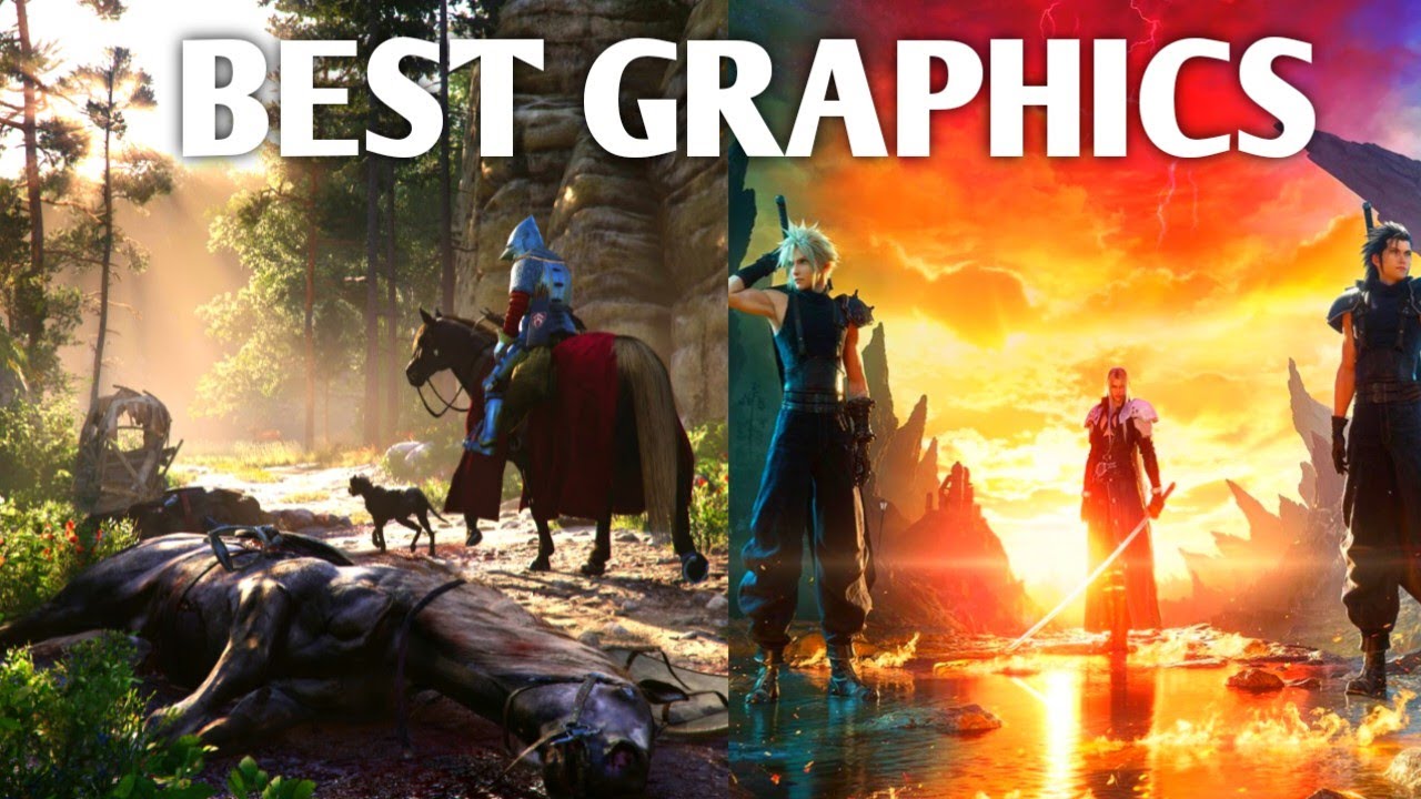 BEST GRAPHICS GAMES EVER MADE - YouTube