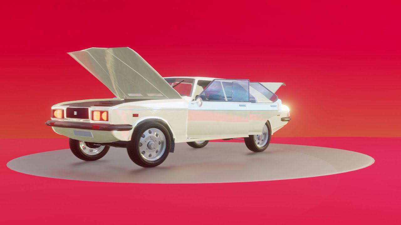 3d Contessa car model showcase - YouTube