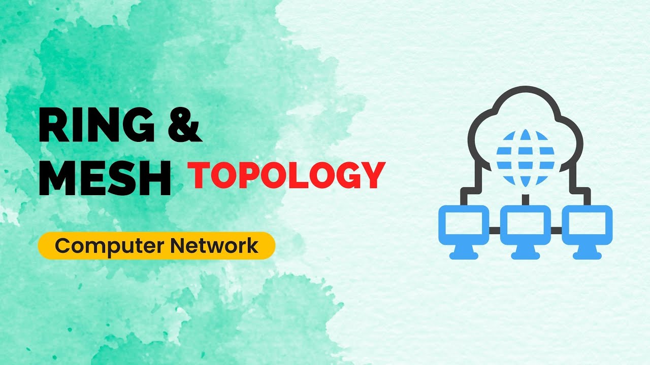 Ring Topology Network Mesh Topology In Hindi Network Topology In Ring Topology Network Mesh Topology In Hindi Network Topology In