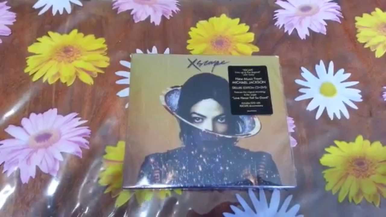 Unboxing Michael Jackson Xscape Deluxe Edition CD - YouTube