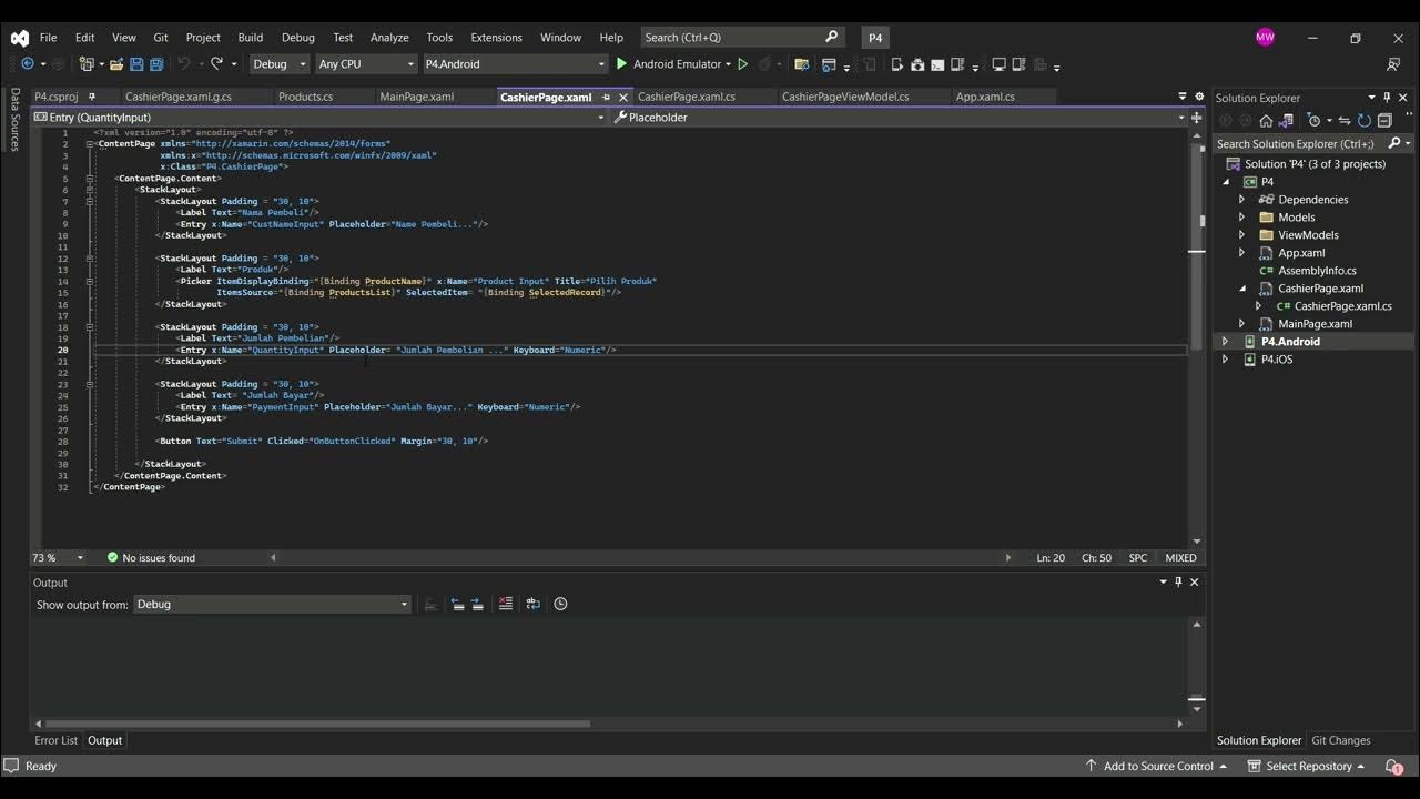 Praktikum Algoritma dan Pemrograman Xamarin - YouTube