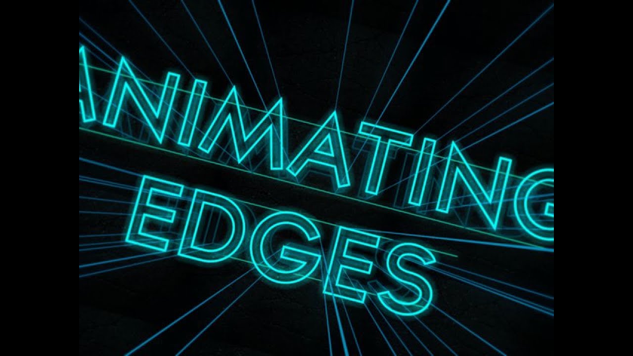 Graphic Design: Animated edges in Cinema 4D - YouTube