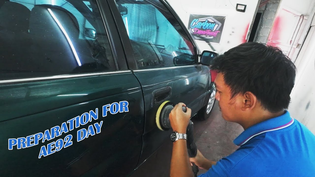 PREPARATION FOR AE92 DAY | PROJECT CAR ELO | TOYOTA COROLLA SMALL BODY ...