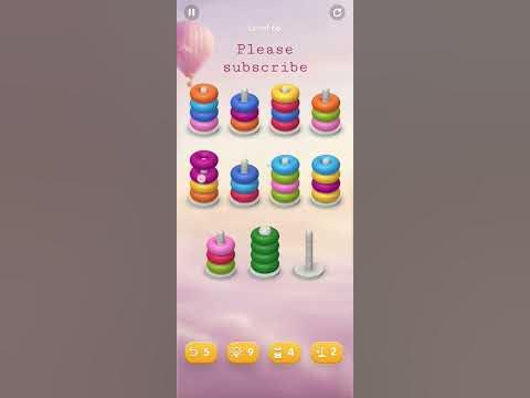 colour ring puzzle game💝💝💞🥰 - YouTube