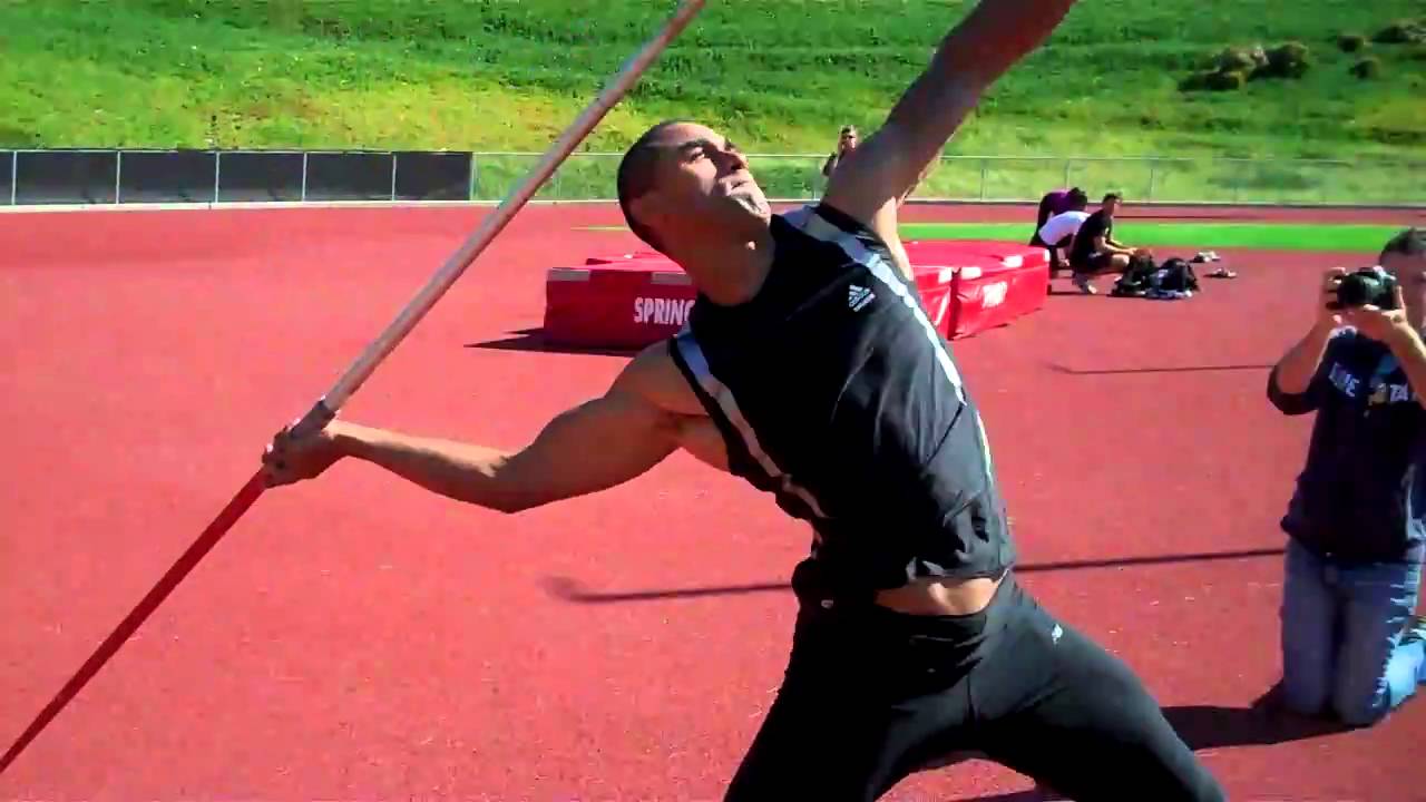 Andrew Hall - javelin - YouTube