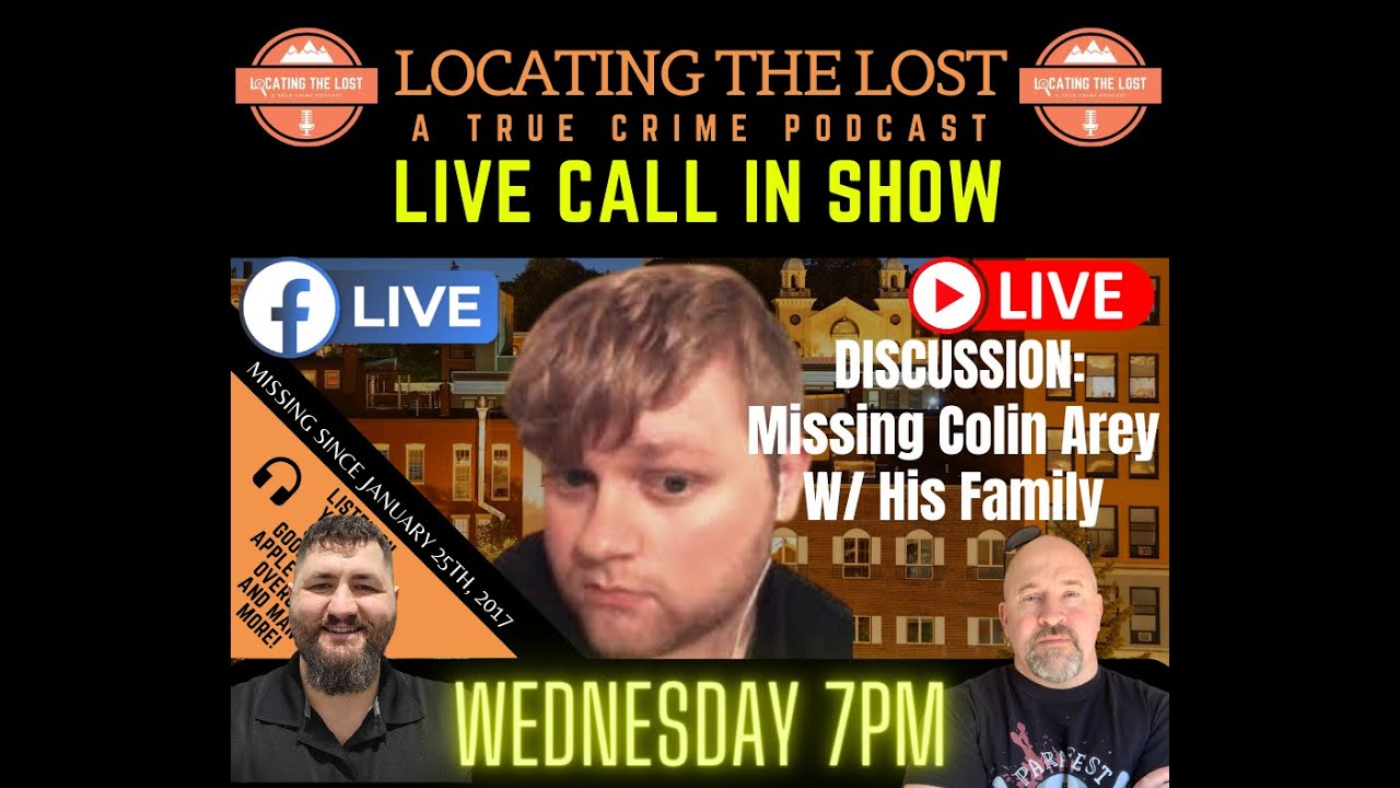***LIVE*** Where is Colin Arey - YouTube