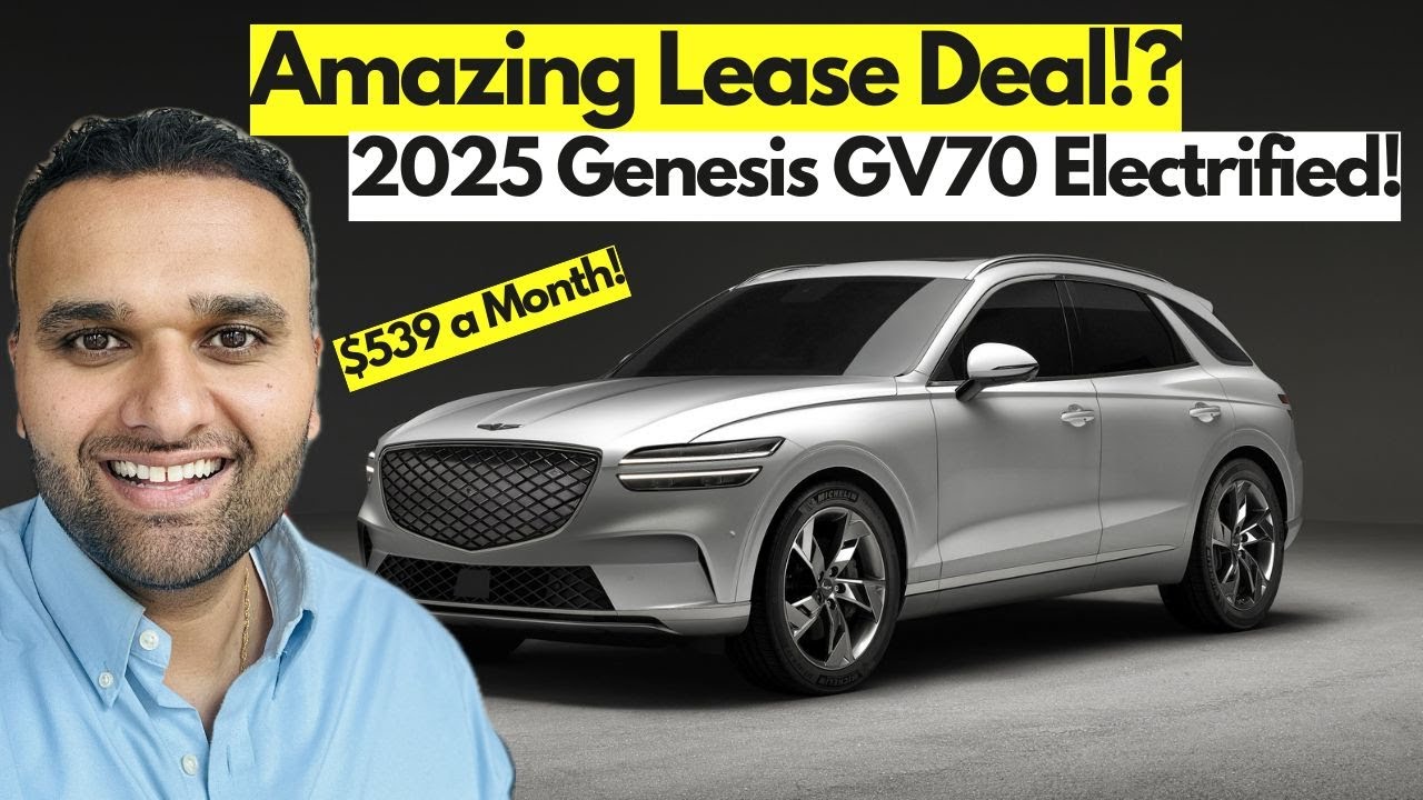 Amazing Lease Deal!? | 2025 Genesis GV70 Electrified (October 2024 ...