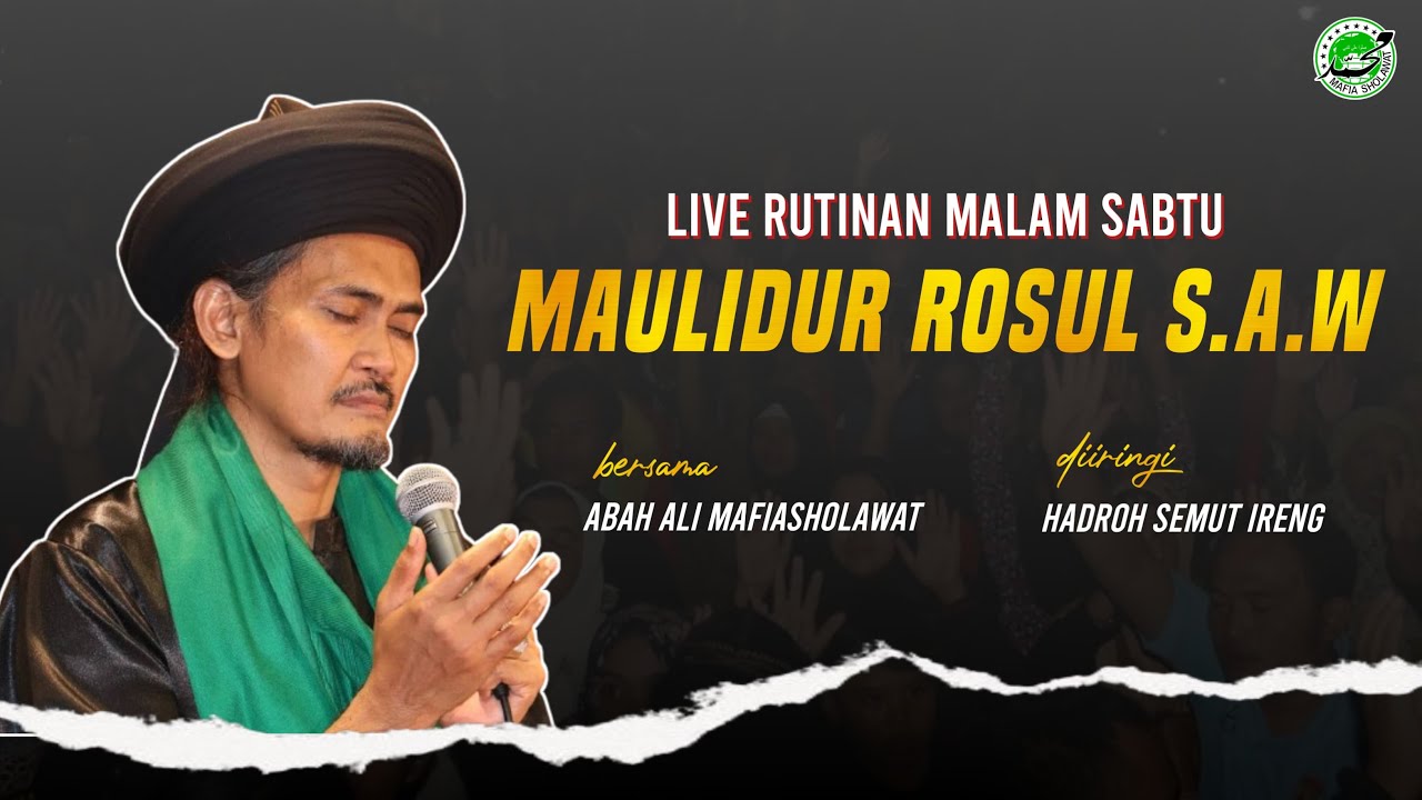 🔴 [ LIVE ] RUTINAN MALAM SABTU PEMBACAAN MAULIDUR ROSUL SAW 27-09-2024 ...
