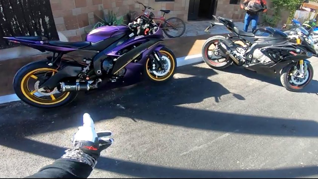 AL Fin le Doy FuLL GaS a la YAMAHA R6 purplee weed - YouTube