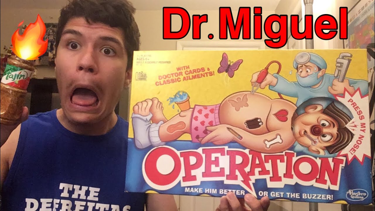 Playing OPERATION Game (DON’T GET BUZZED) - YouTube