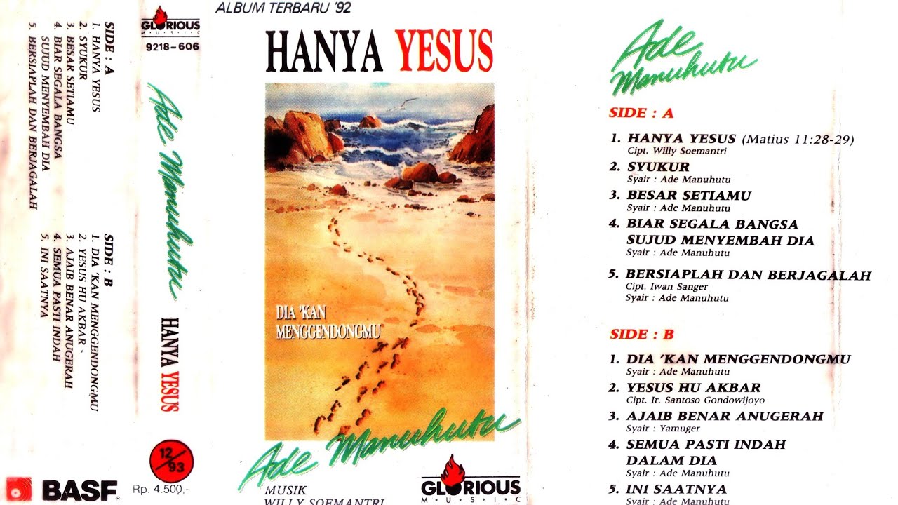 [Full]Hanya Yesus | Ade Manuhutu | 1992 - YouTube