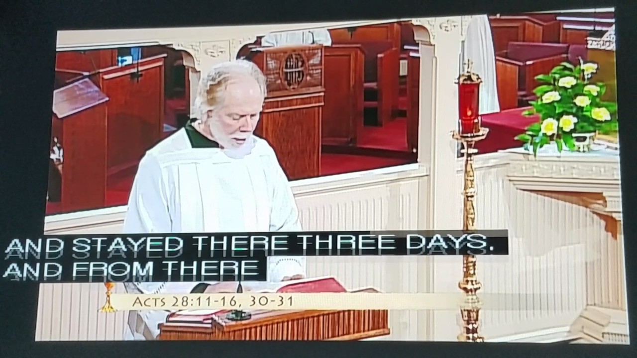 PART ONE EWTN HOLY MASS. NOVEMBER 17,2016 - YouTube