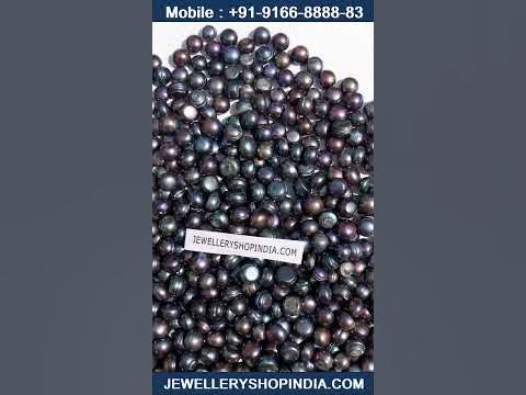 Black Pearl Gem #pearl - YouTube