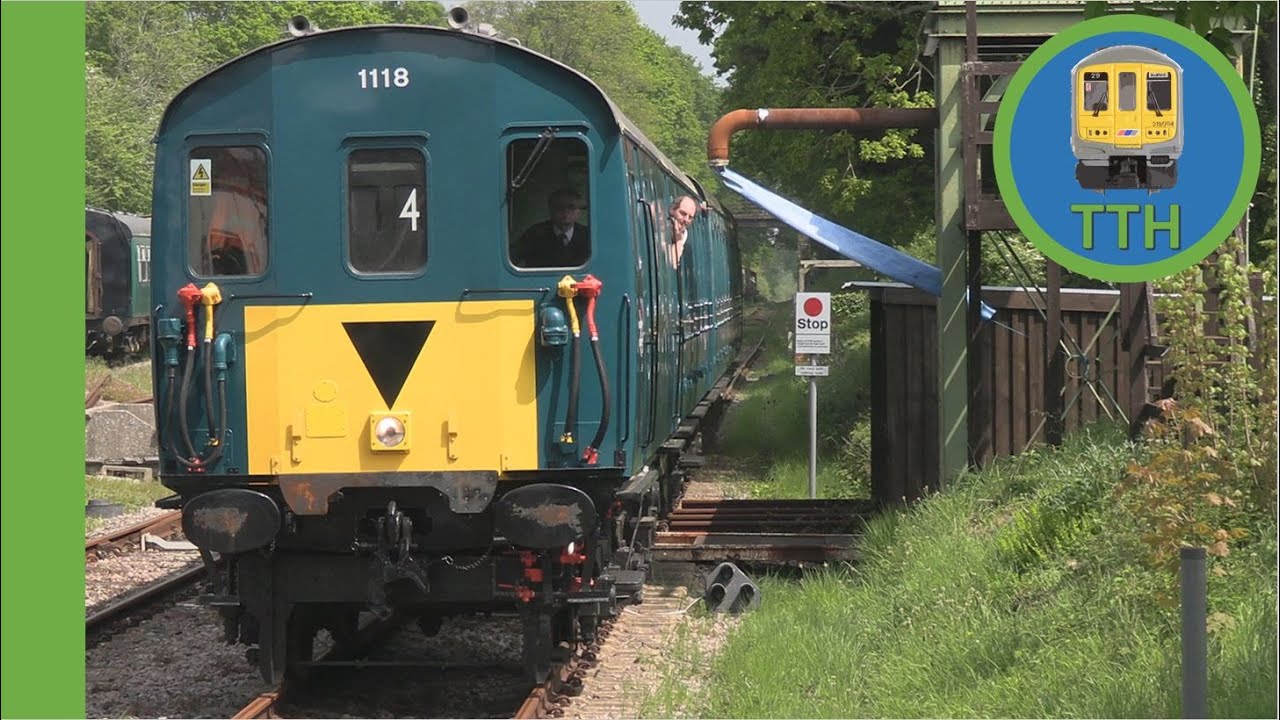 Trains at Isfield - YouTube