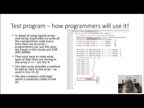 SU3 Generic arrays - YouTube