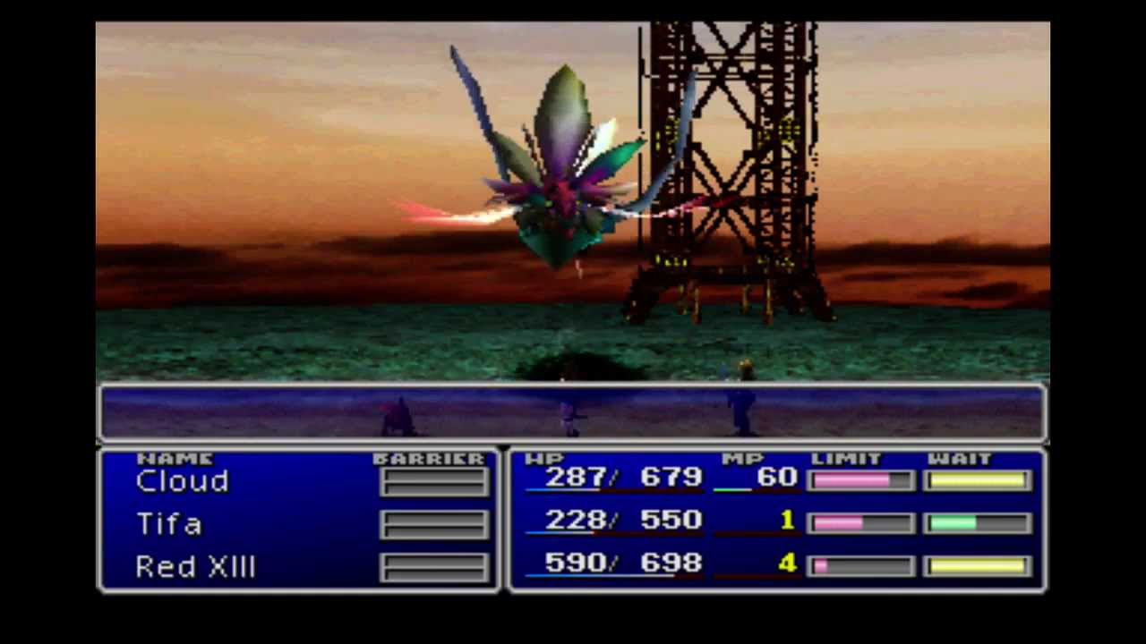 Final Fantasy VII - Junon Boss Battle - YouTube