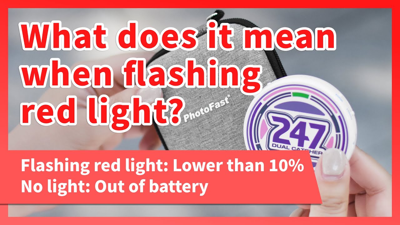What does it mean when flashing red light? - YouTube