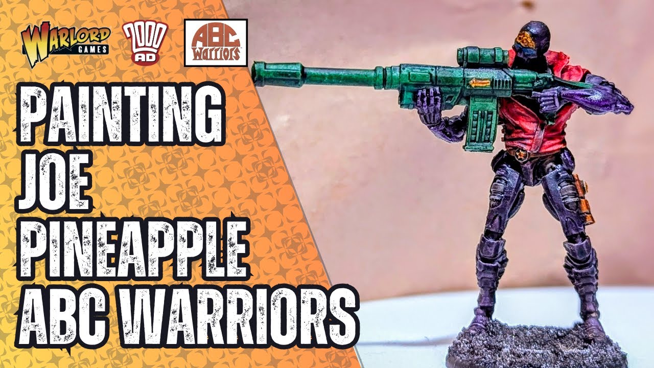 Joe Pineapple: Painting ABC Warrior with Simon Bisley's Influence From ...