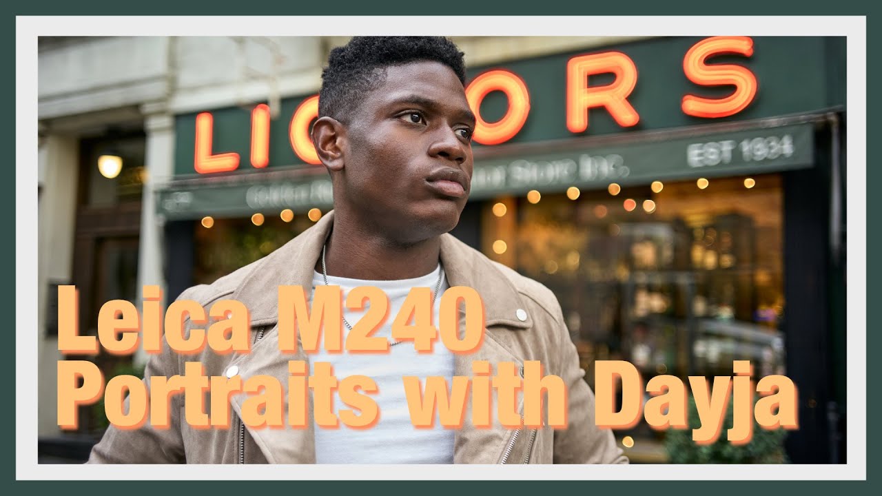 Portraits on the Leica M240 with Dayja Riddick - YouTube