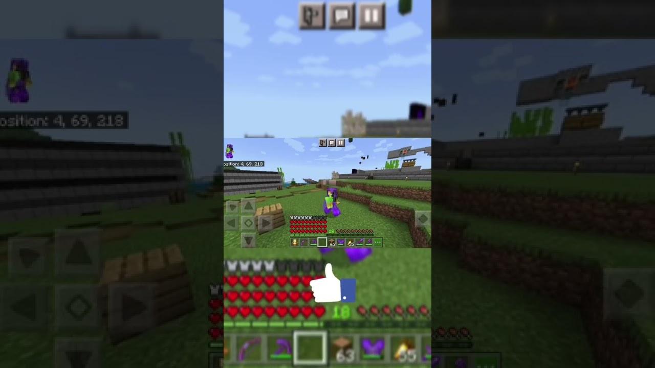 Minecraft shorts video SMP secret PE - YouTube